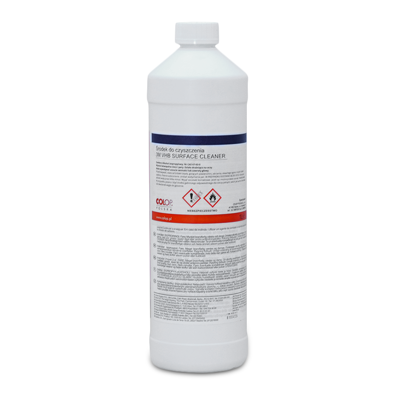 Zamów online Środek do czyszczenia laminatów 3M VHB Surface Cleaner 1L